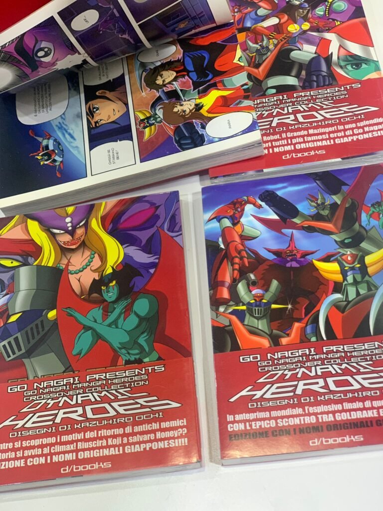 Dynamic Heroes Go Nagai Manga 1 Edition Kazuhiro Ochi Volume 1-2-3-4 ...